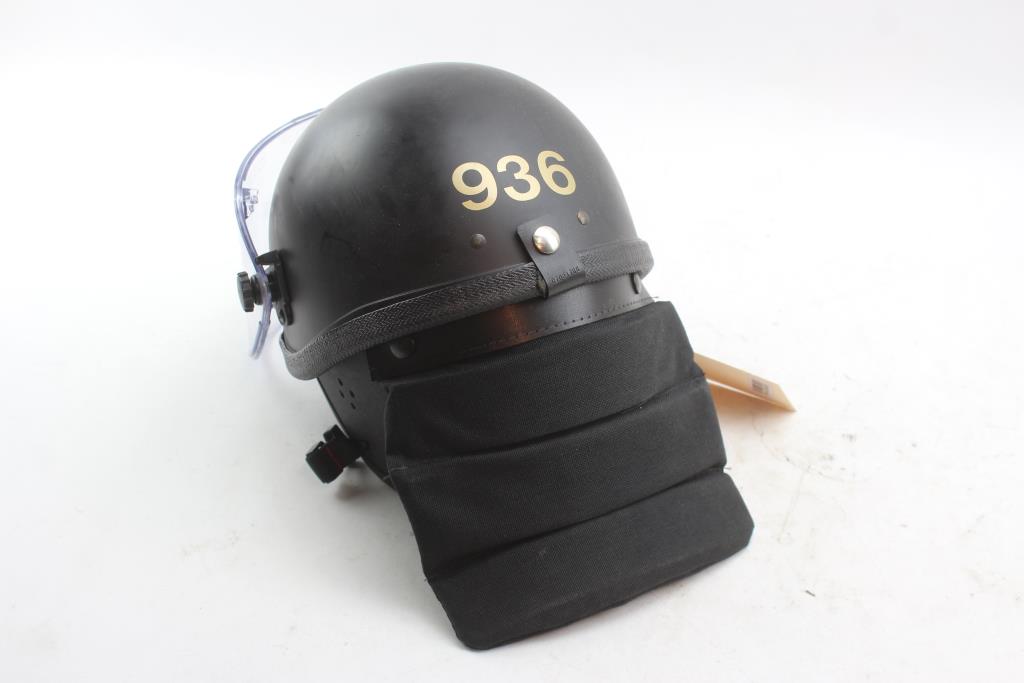 Protective Helmet With Face Guard | Property Room