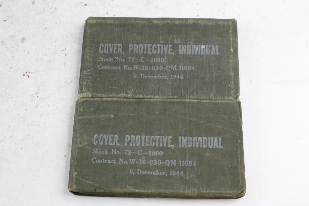 Protective Individual Cover, 72-C-1000 Dec 9 1944: 2 Items | Property Room