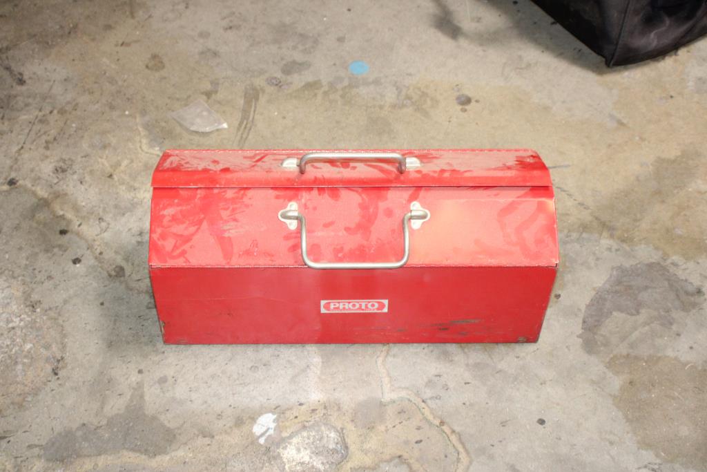 Proto Tool Box With Tools , 10 Plus Pieces | Property Room
