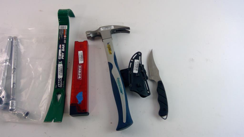 Pry Bar, Hammer And More, 3+ Pieces | Property Room