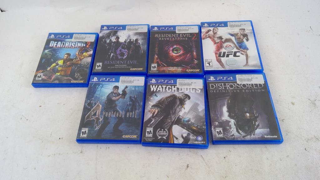 PS4 Games 5+ Pieces | Property Room
