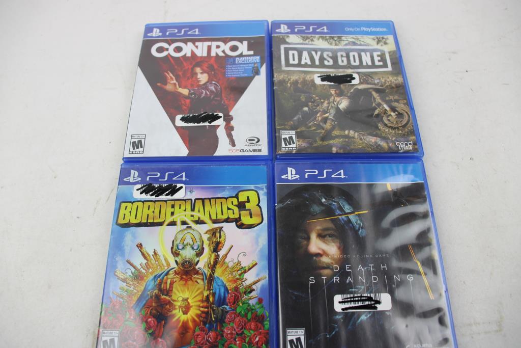 PS4, XboxOne Games, 6 Pieces | Property Room