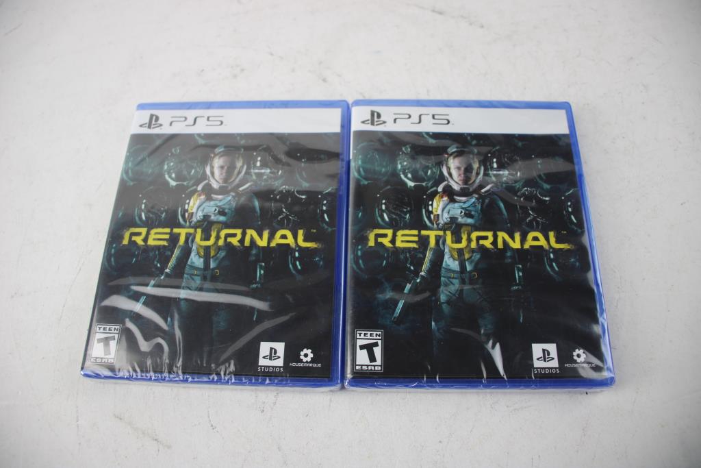 PS5 Returnal Video Games, 2 Pieces | Property Room