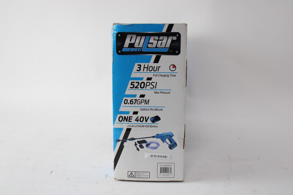 Pulsar 40v Cordless Pressure Washer | Property Room