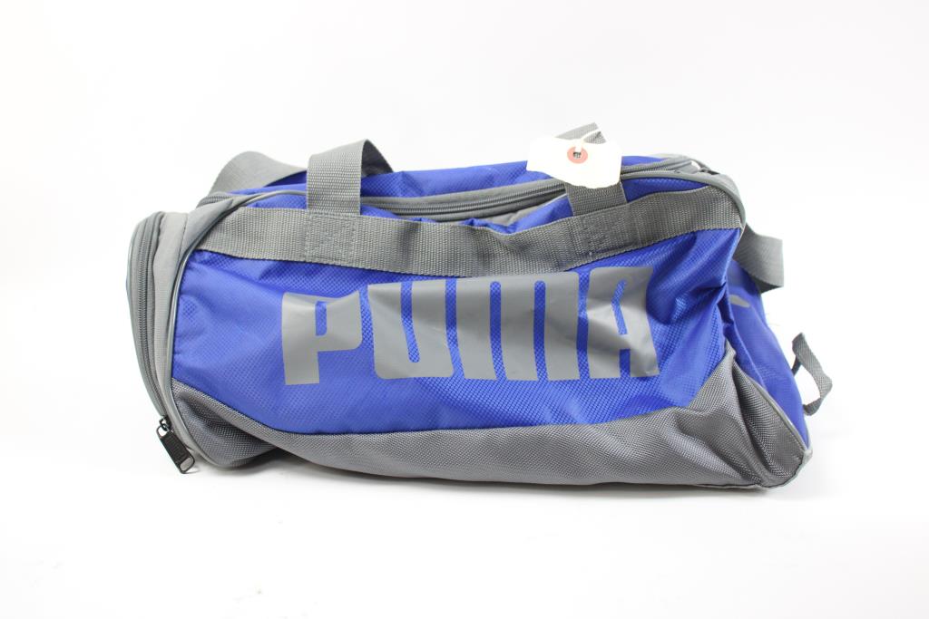 Puma Backpack And Blue Duffle Bag, 2 Pieces | Property Room