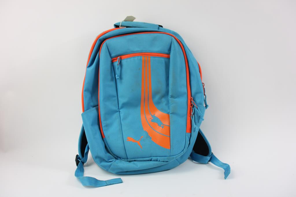 Puma Backpack And Blue Duffle Bag, 2 Pieces | Property Room