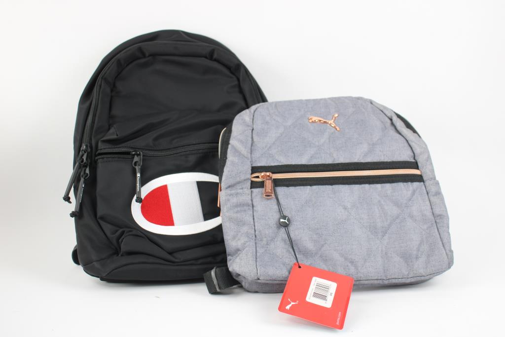 Puma Mini Backpack, Champion Mini Backpack, And More, 3 Pieces ...