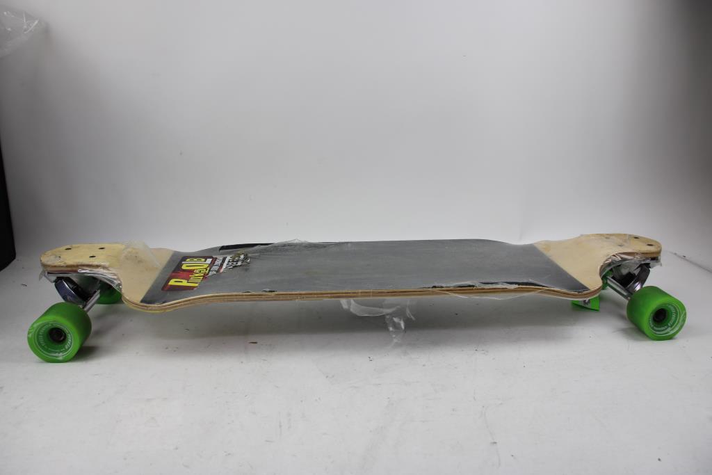Punked Rasta Drop Down Long Board | Property Room