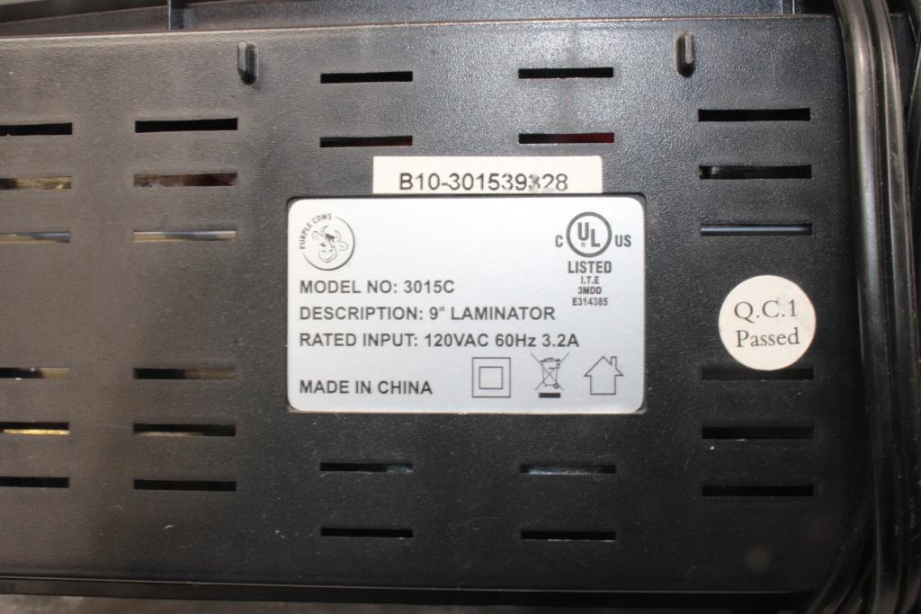 Purple Cow Laminator | Property Room