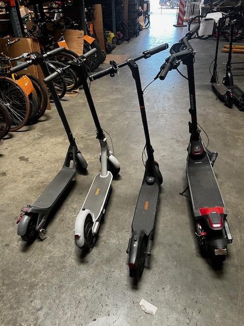 Push E-Scooter Lot - 4 Scooters | Property Room