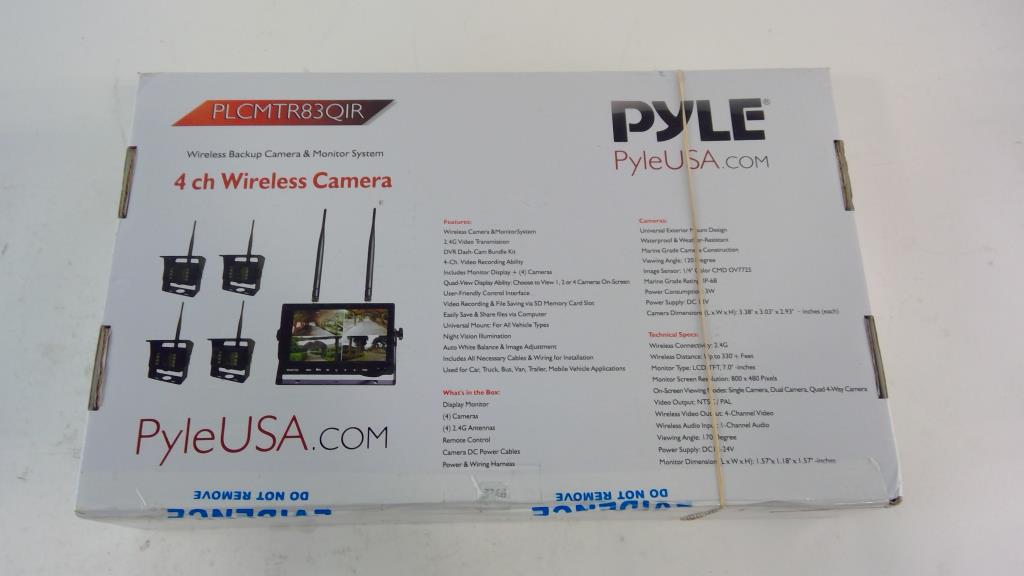 Pyle 4 Channel Wreless Camera Set | Property Room