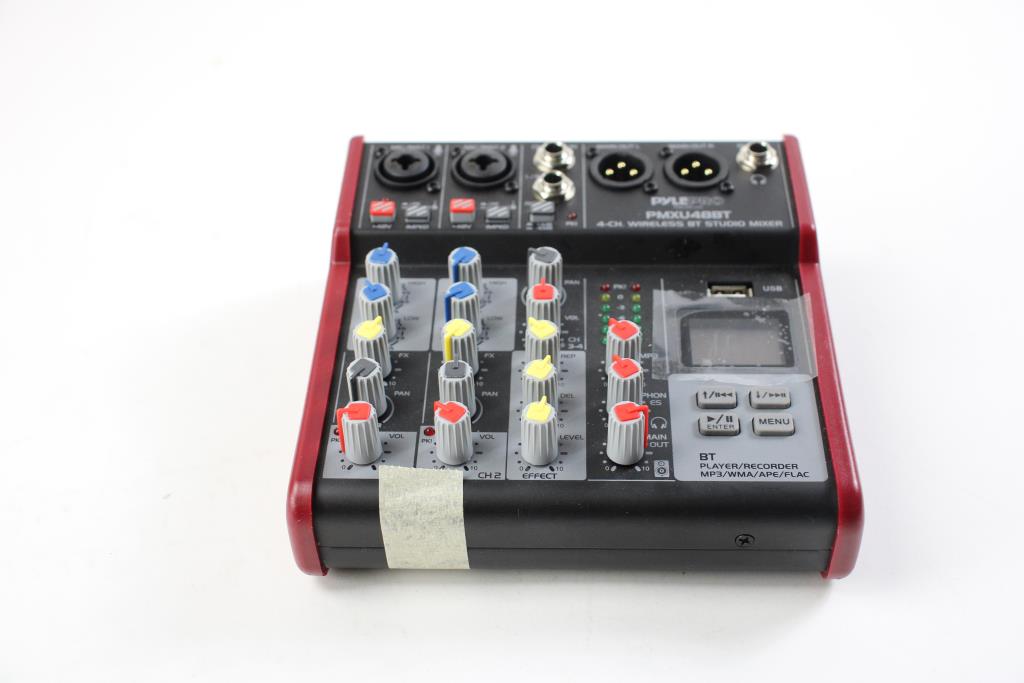 PylePro 4 Channel Wirelesss BT Studio Mixer | Property Room