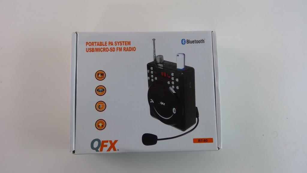 QFX Portable PA System | Property Room