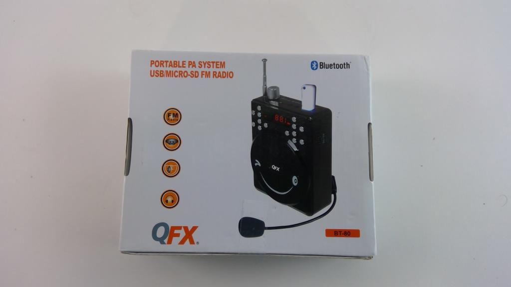 QFX Portable PA System | Property Room