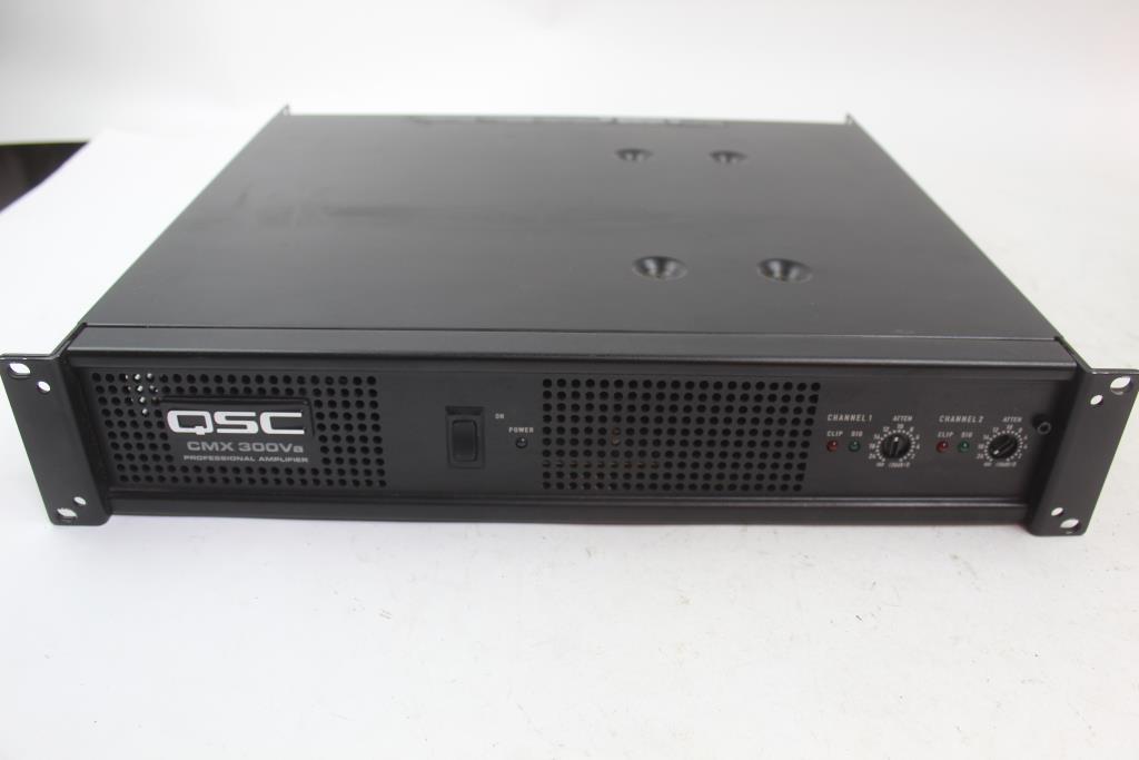 Qsc CMX300Va Rackmount Power Amplifier | Property Room