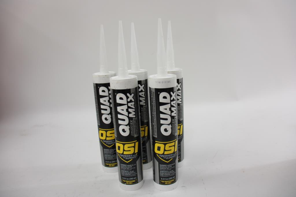 Quad Max Door And Siding Sealants, 5 Pieces | Property Room