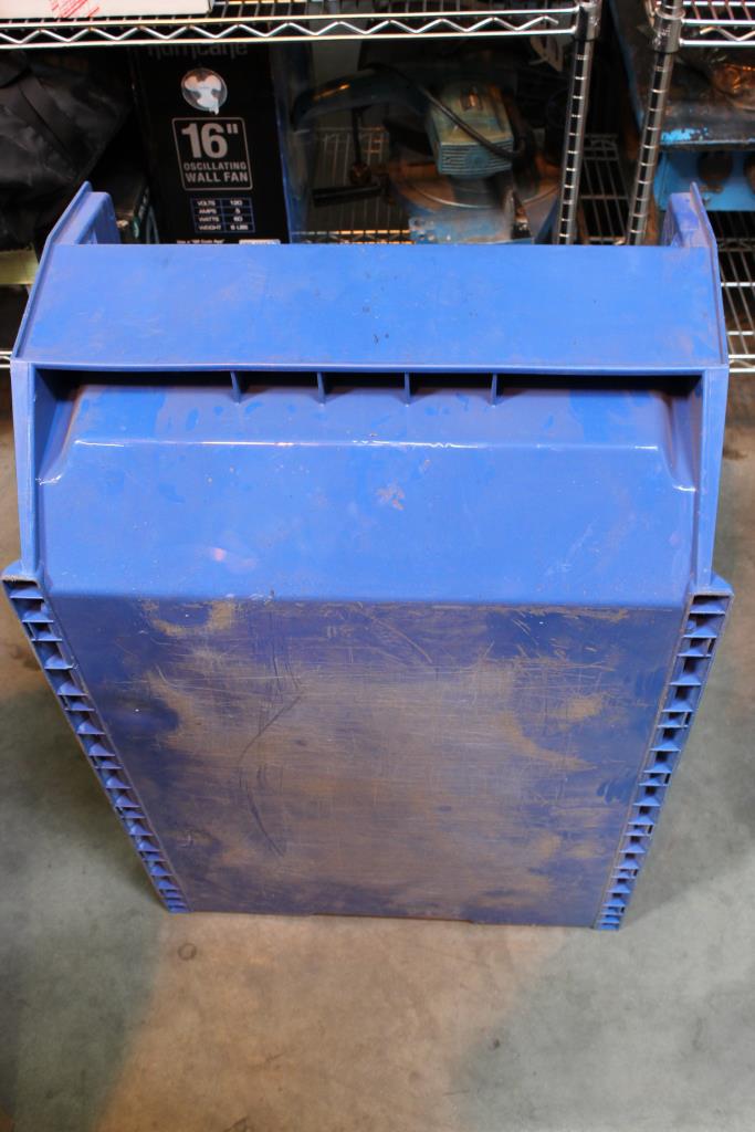 Quantum Storage Systems Blue Plastic Bin | Property Room