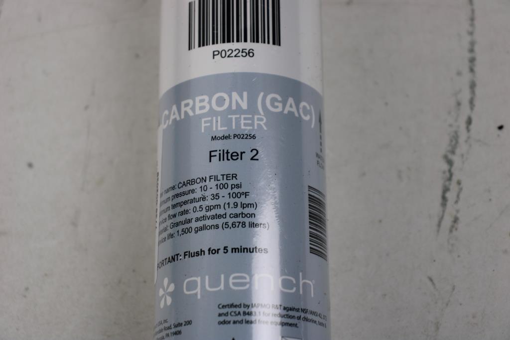 Quench Carbon (GAC) Filter Model P02256 Filter 2 | Property Room
