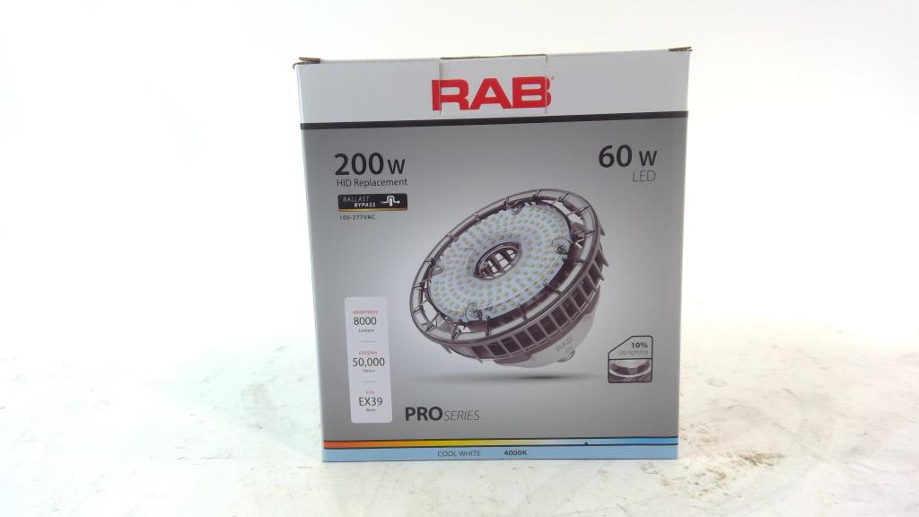 RAB Pro Series LED Light, 4 Pieces | Property Room