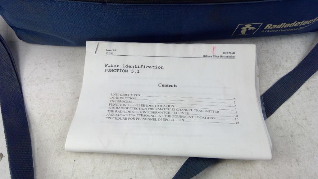 Radiodetection Fibermatch | Property Room