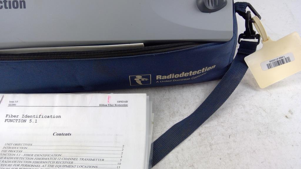 Radiodetection Fibermatch | Property Room