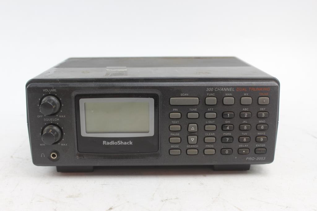 RadioShack 300 Channel Dual Trunking Scanning Receiver | Property Room