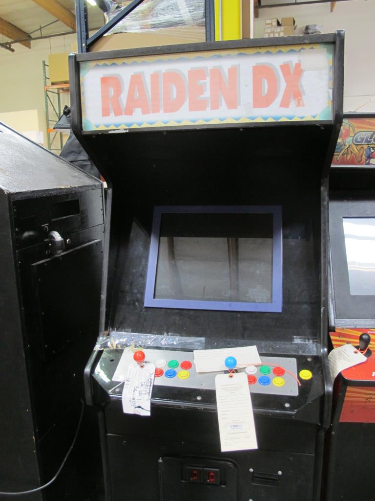 Raiden DX Arcade Gaming Machine | Property Room