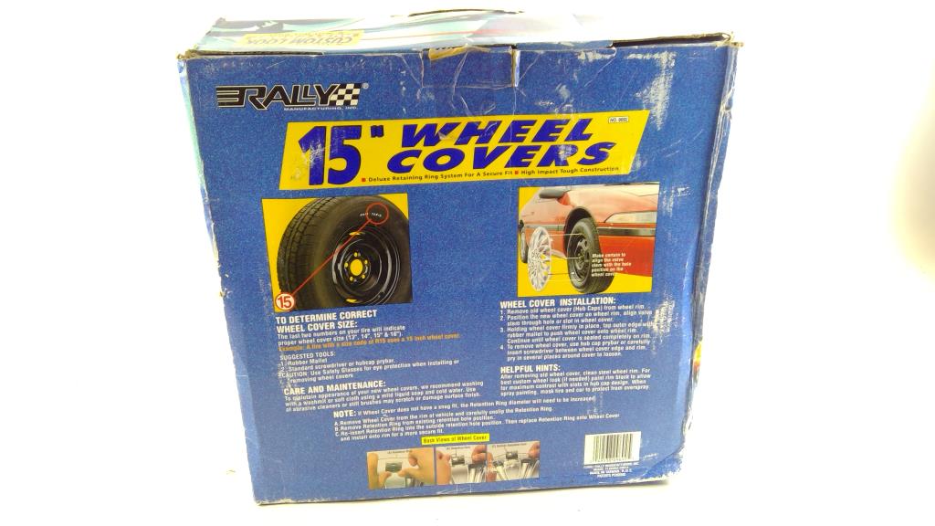 Rally 15" Wheel Covers | Property Room