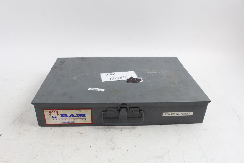 Ram Products Inc, Case With Wire Terminals, 100+ Pieces | Property Room