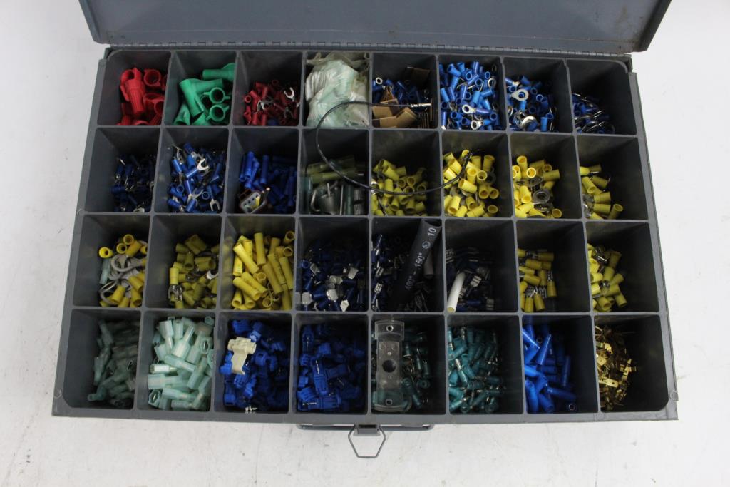 Ram Products Inc, Case With Wire Terminals, 100+ Pieces | Property Room