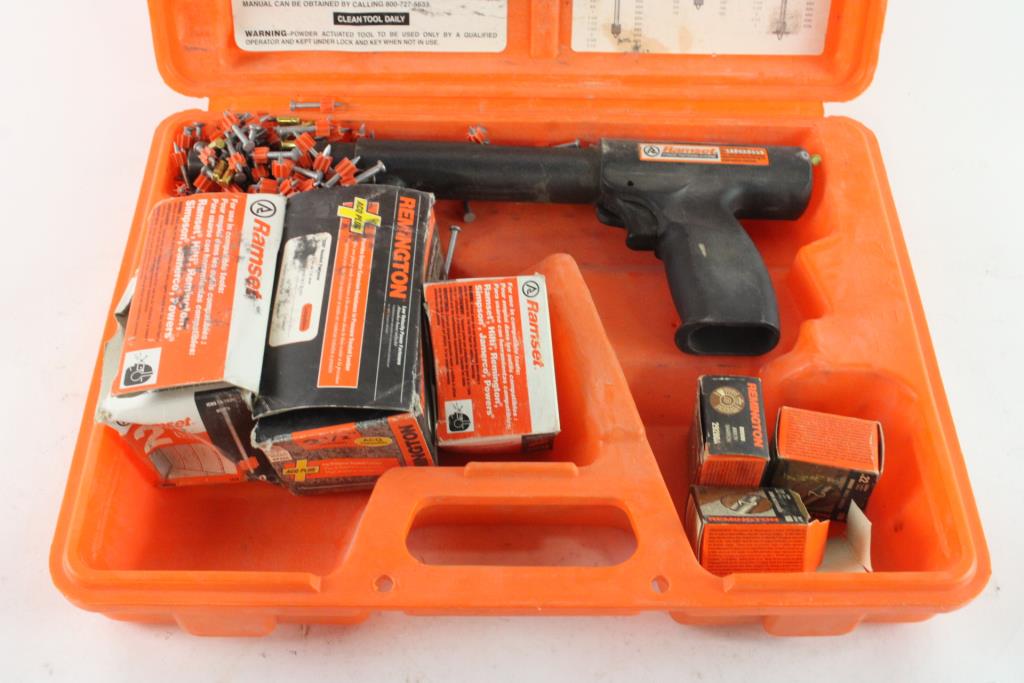 Ramset Driver With Charges | Property Room