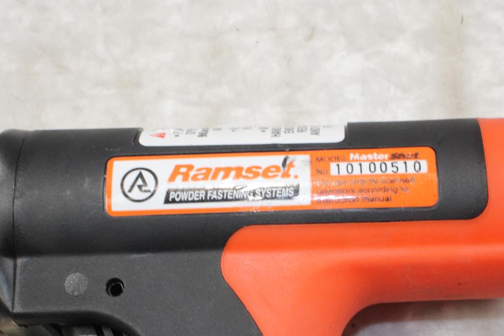 Ramset Semi-Automatic Powder Actuated Tool With Silencer | Property Room