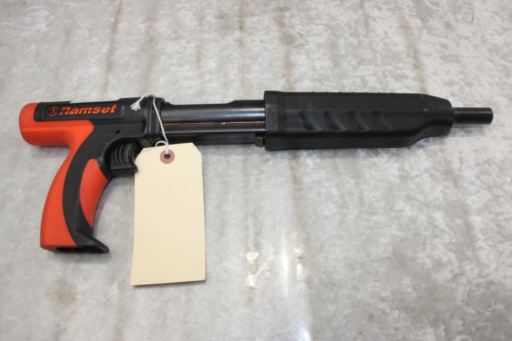Ramset Semi-Automatic Powder Actuated Tool With Silencer | Property Room