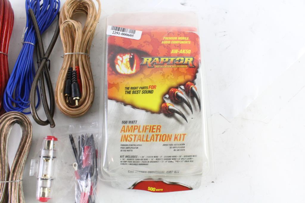 Raptor Amplifier Installation Kit | Property Room