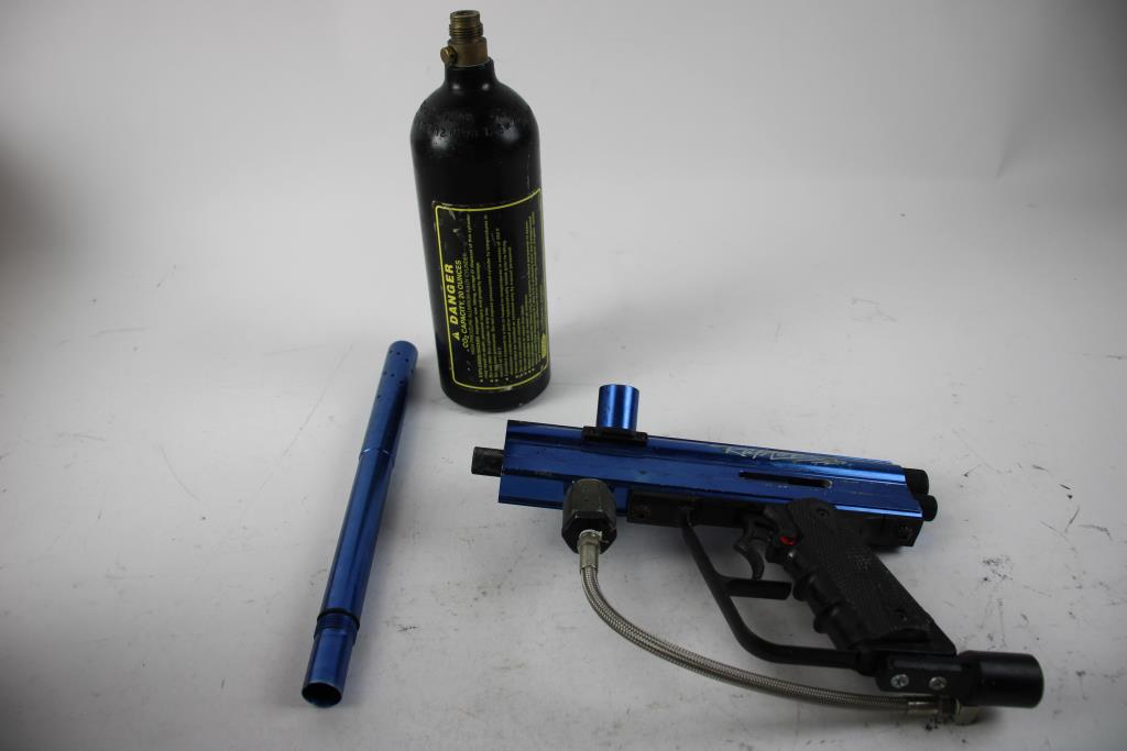 Raptor Blue Paintball Gun | Property Room