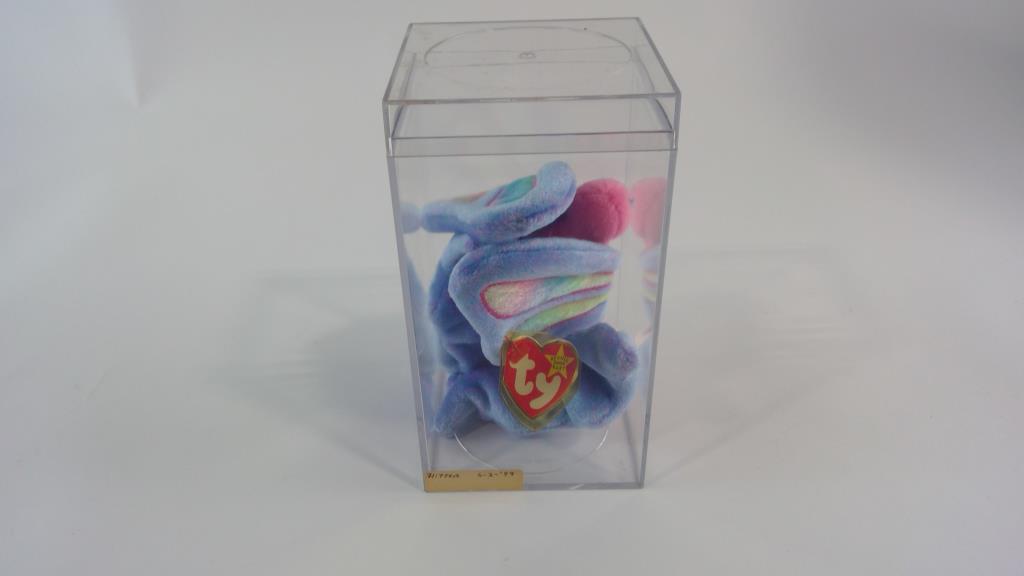 Rare! Ty Beanie Baby, Flitter The Butterfly, Retired 1999 | Property Room