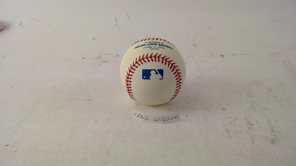 Rawlings Craig Wilson Autographed Baseball | Property Room