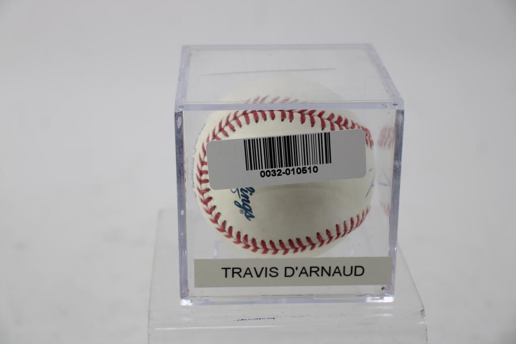 Rawlings Travis D'Arnaud Autographed Baseball | Property Room