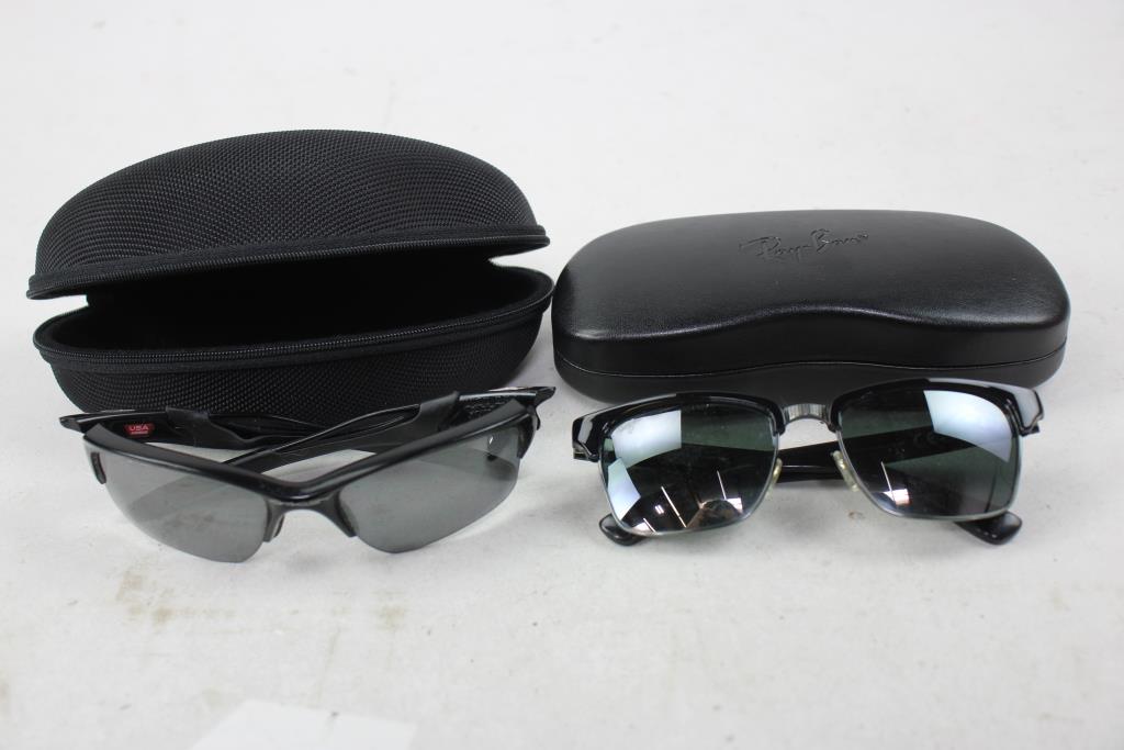 RayBan Maui Jim Kawika And Oakley Half-Jacket 2.0 Polarized Sunglasses ...