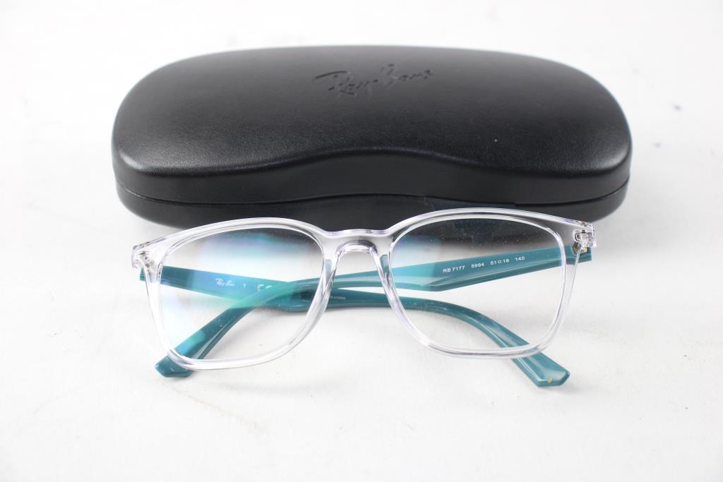 Ray-Ban Men's Eyeglasses, Blue, RB7177 | Property Room