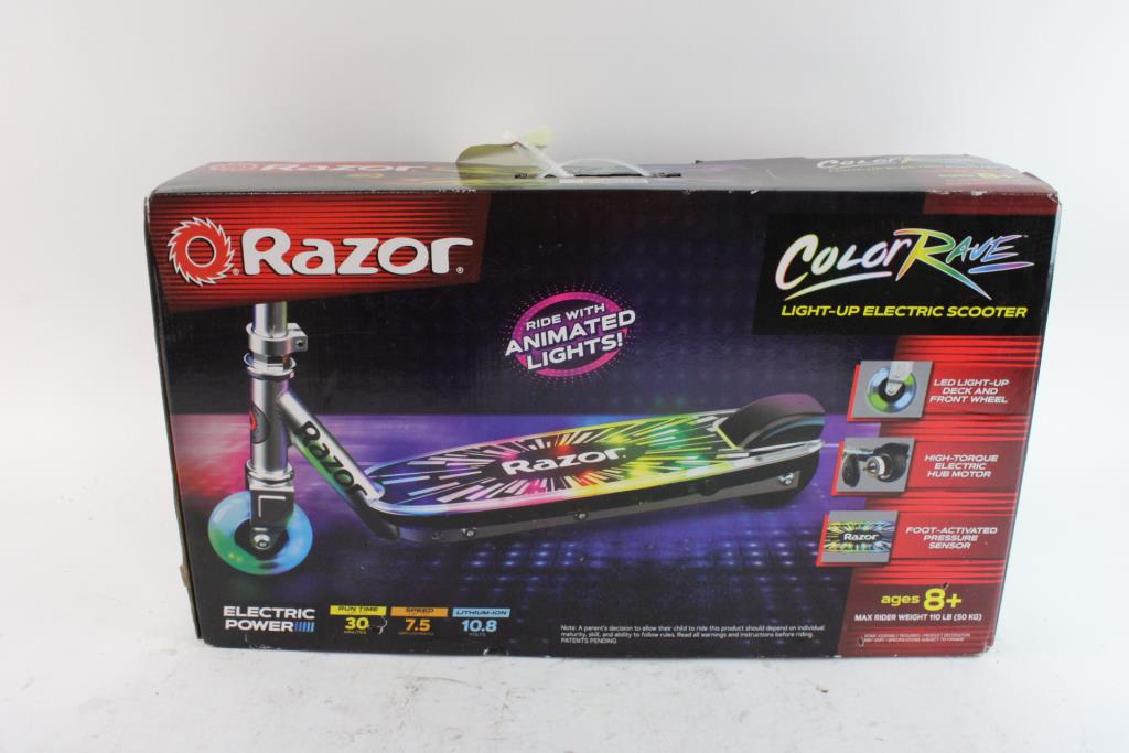 Razor ColorRave Light-Up Electric Scooter | Property Room