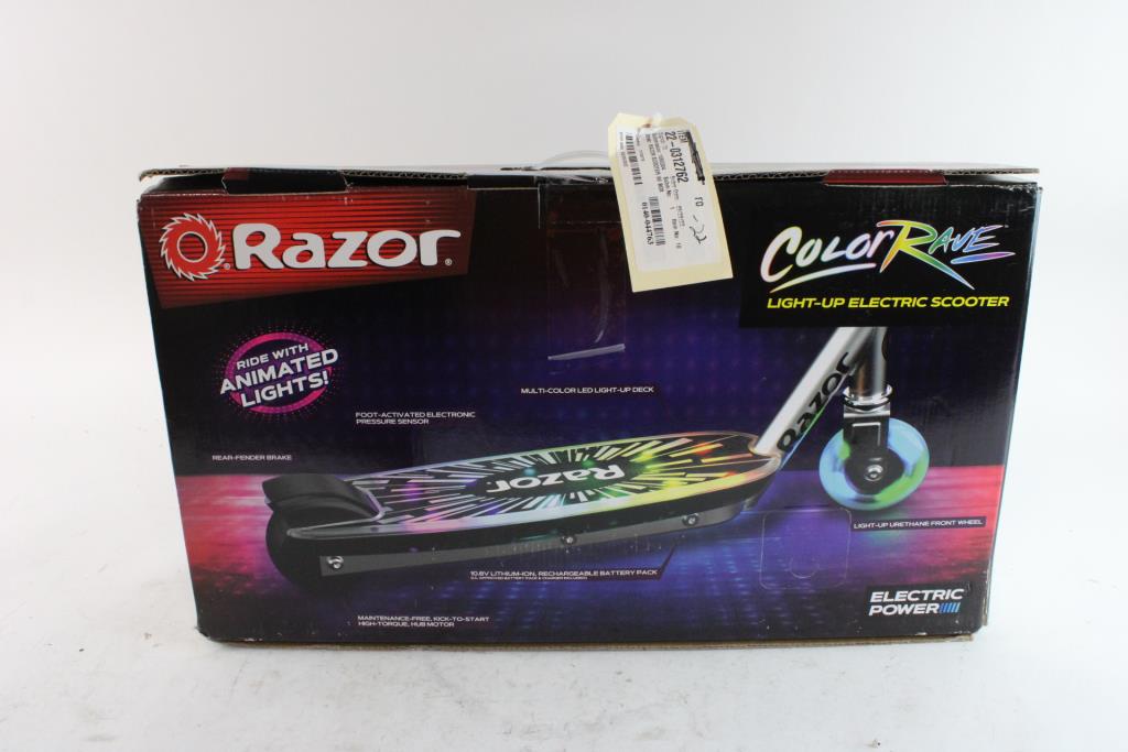 Razor ColorRave Light-Up Electric Scooter | Property Room