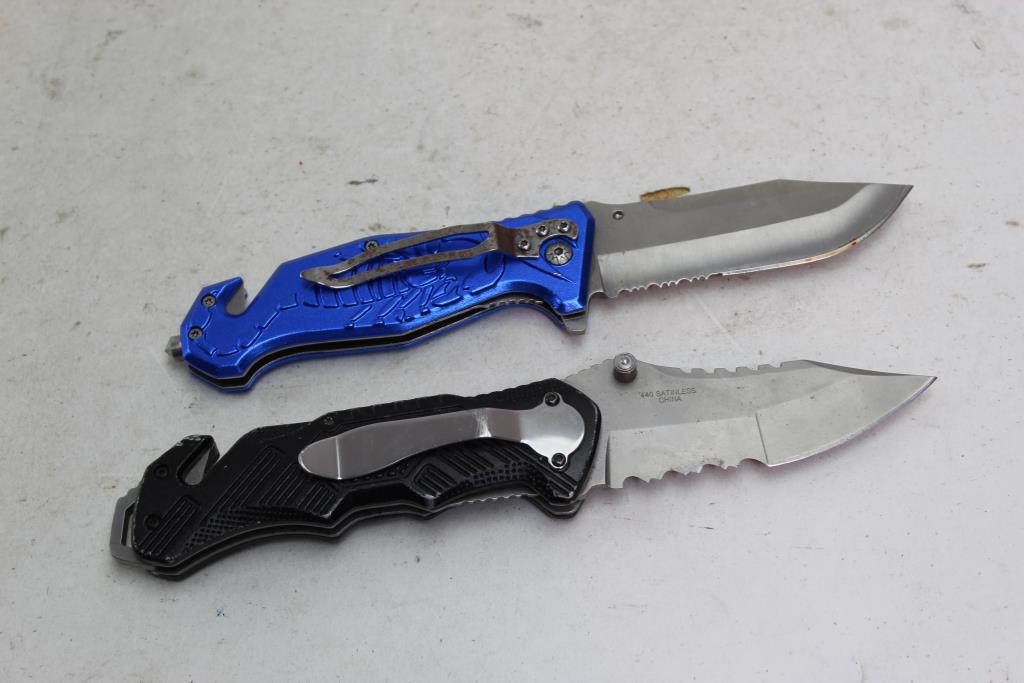 Razor Tactical Foliding Knives: 2 Items | Property Room