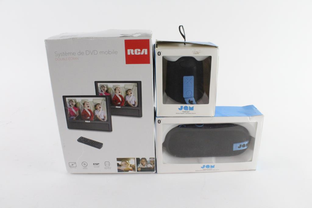 RCA Mobile DVD System And More, 3 Pieces | Property Room