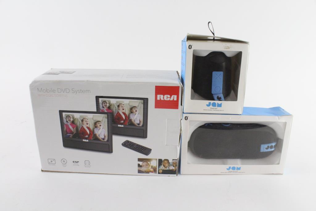RCA Mobile DVD System And More, 3 Pieces | Property Room