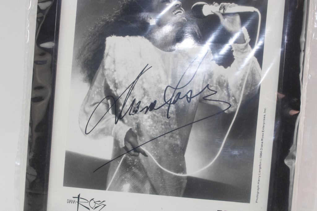 RCA Records 1984 Reprint Photograph Of Diana Ross Signed | Property Room