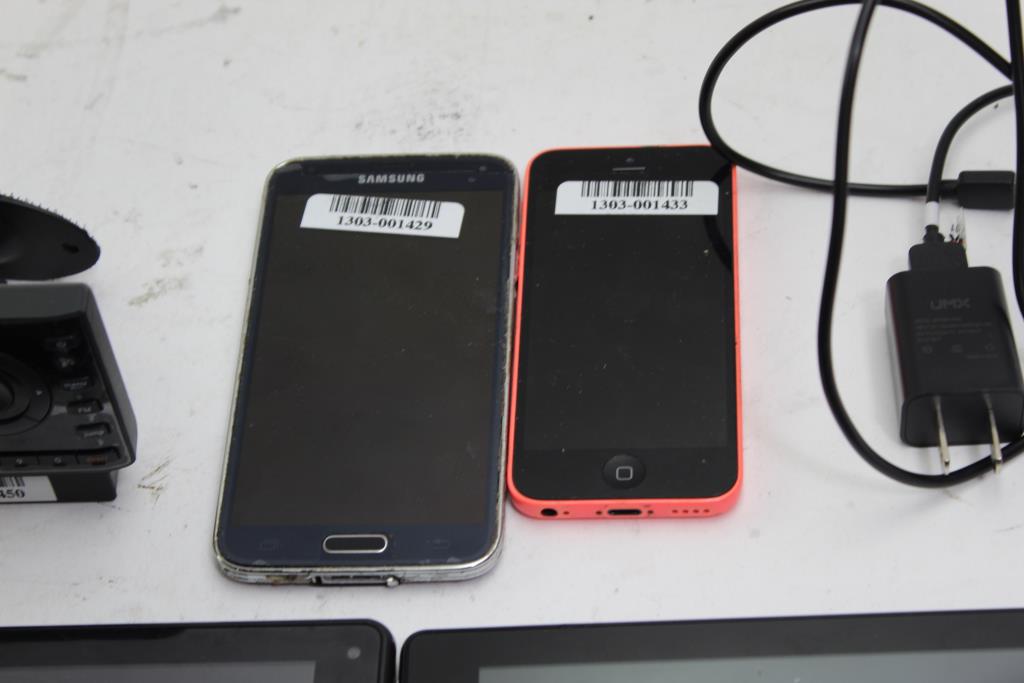 Rca Tablets, Samsung Phone, Xm Radio: 5 Pieces | Property Room