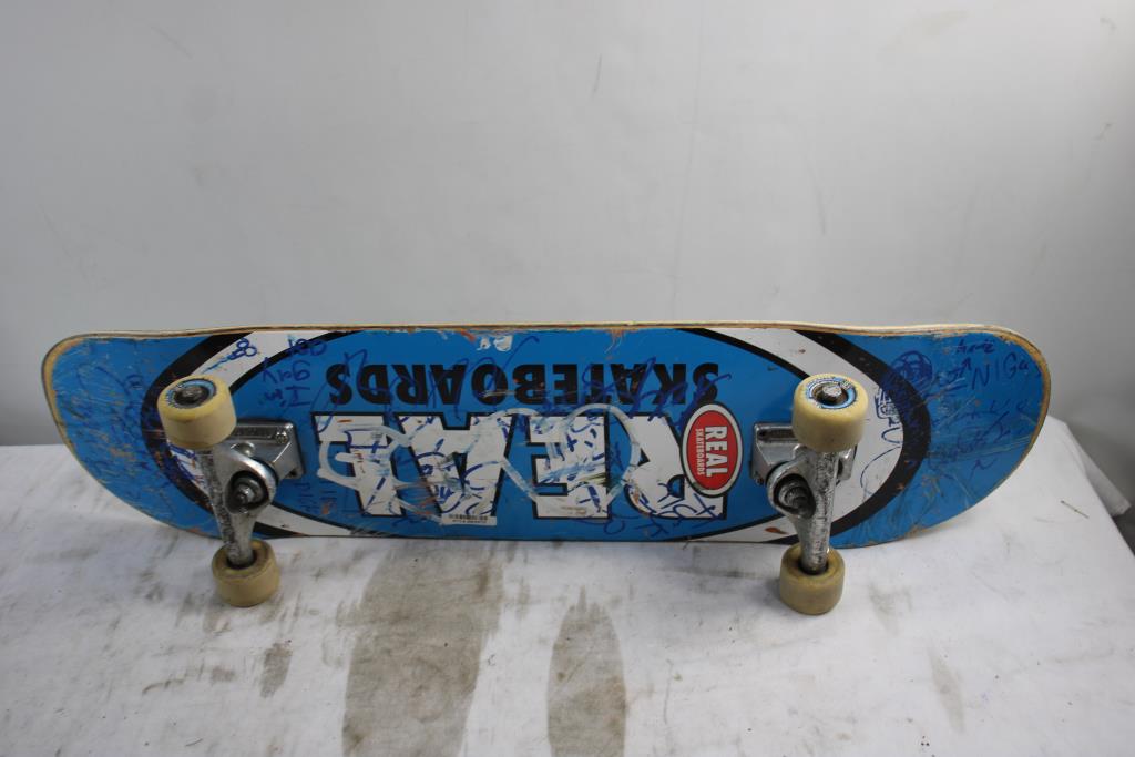 Real Skateboards Complete Skateboard | Property Room