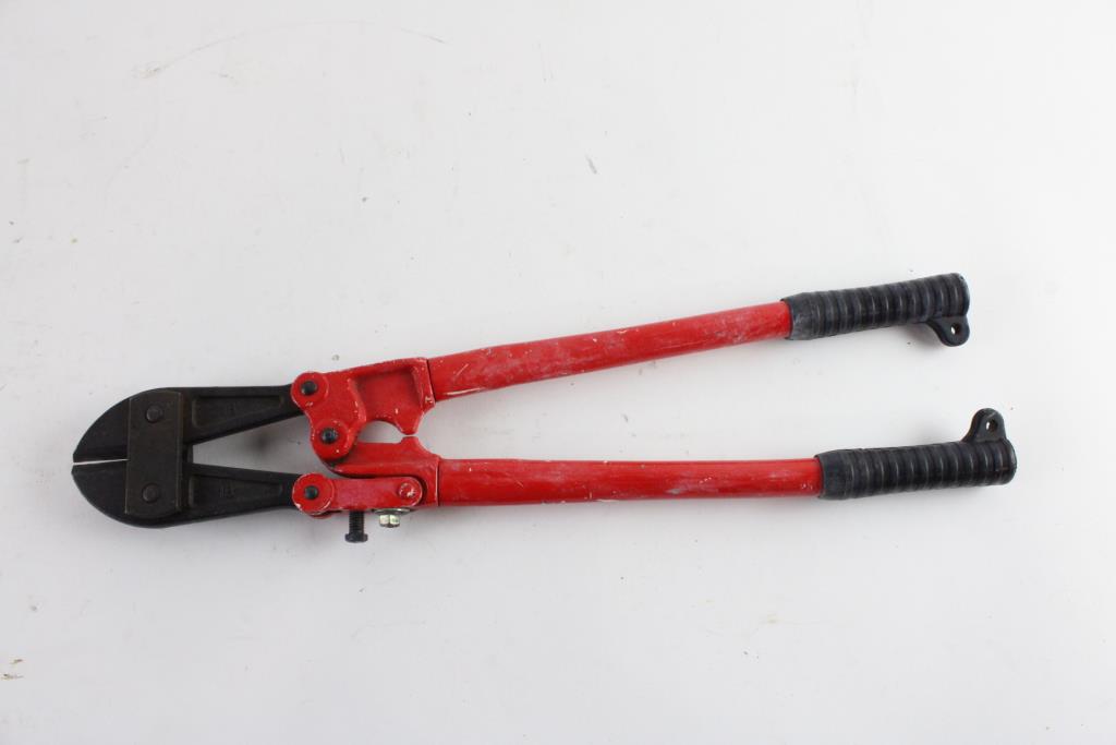 Red And Black Bolt Cutter | Property Room