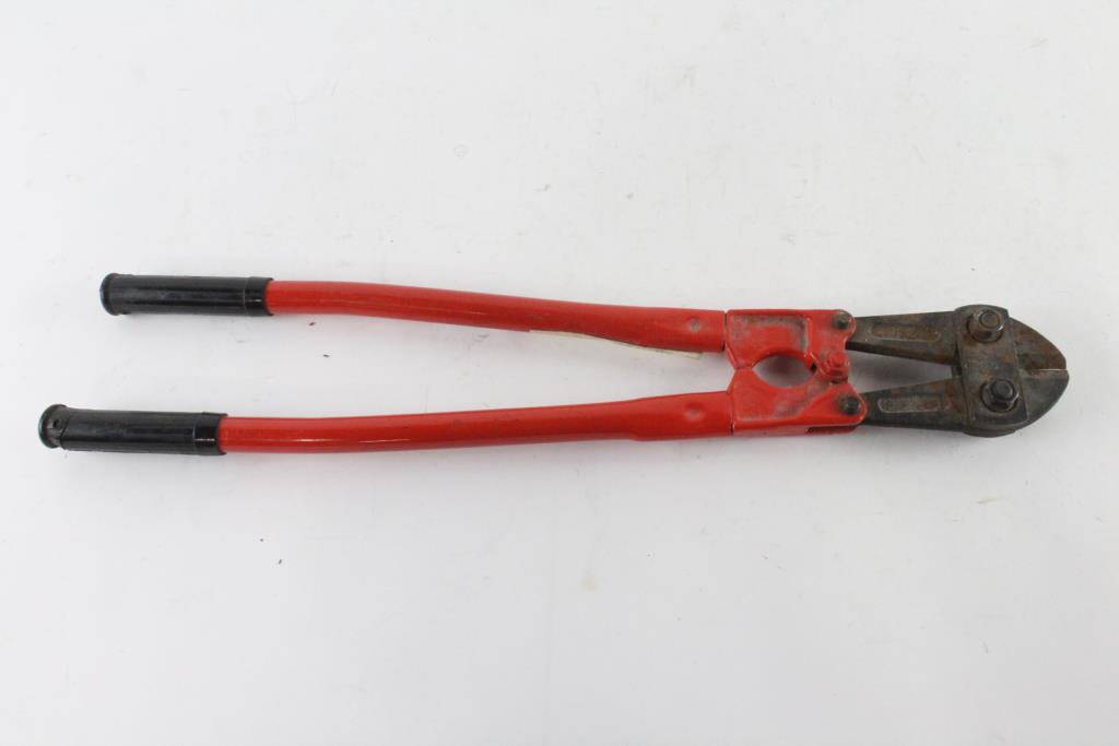 Red And Black Bolt Cutters | Property Room